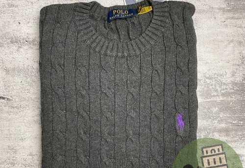 Темно-серый свитер Polo ralph lauren