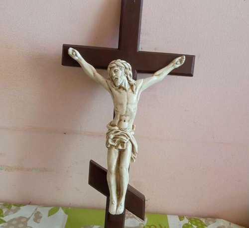 Крест настенный, сувенир из гипса