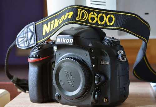 Nikon D600 зеркальный фотоаппарат