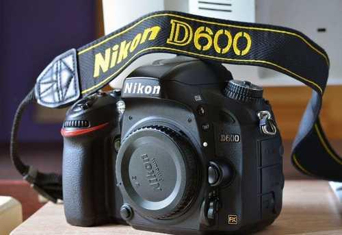 Nikon D600 зеркальный фотоаппарат