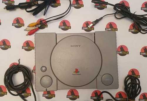Sony Playstation 1 Прошитая FAT scph-7000 коробка