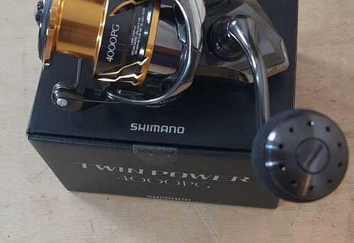 Катушка shimano 20 twin power 4000 pg