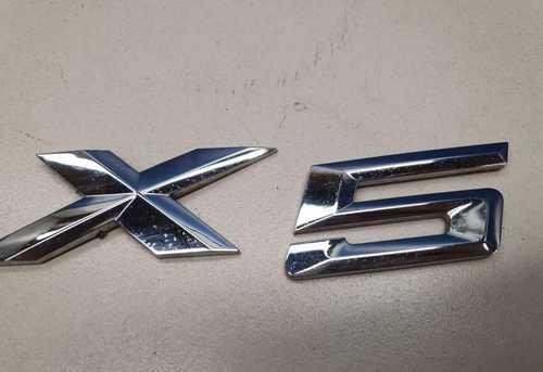 Эмблема двери багажника BMW X5 F15 2013-2018