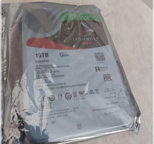 Жесткий диск seagate ironwolf