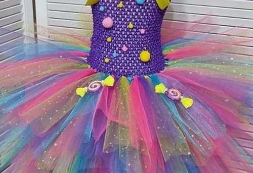 Платье конфетка для девочки р-р 110-116