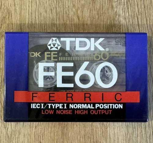 Аудиокассета новая TDK FE60, Люксембург