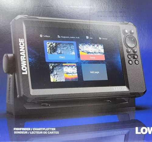 Эхолот Lowrance eagle 9 tripleshot hd