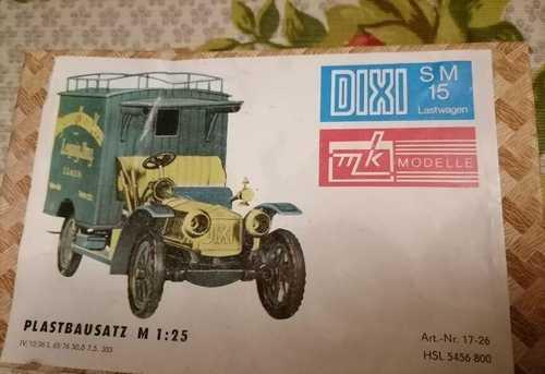Модель авто Dixi sm 15 lastwagen plastbausatzM1:25