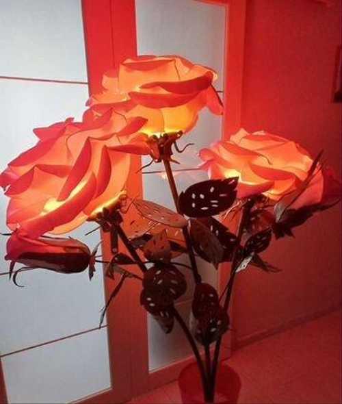 Роза светильники 165 см ростовая