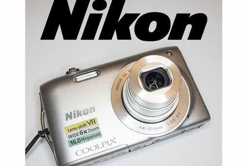 Цифровой фотоаппарат Nikon Coolpix S3300