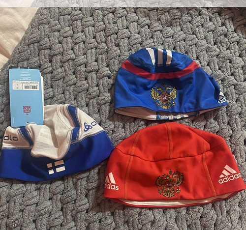 Спортивные лыжные шапки Odlo/adidas