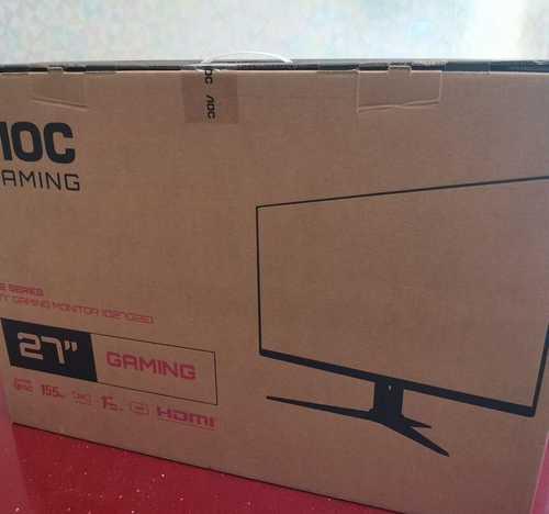 Монитор AOC Q27G2E/BK Black 155Hz 2560x1440 VA