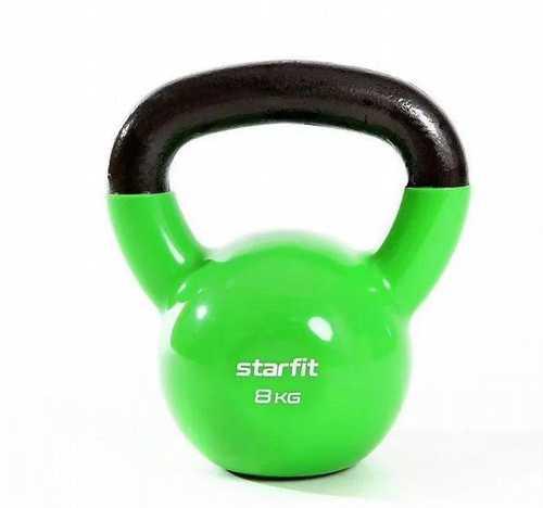 Гиря виниловая starfit 8 кг