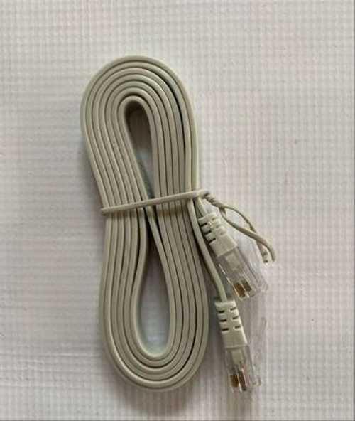 Белый новый телефонный провод 1,2 м