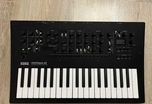 Синтезатор korg minilogue xd