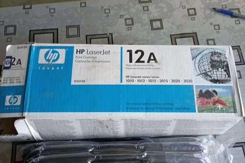 Картридж hp 12а Q2612A