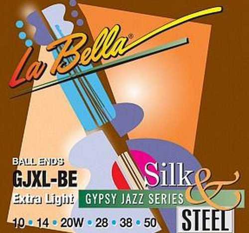 LA bella gjxl-BE Gypsy Jazz Silk Steel