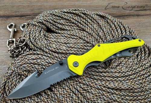 Нож Нокс Катран-М2 Yellow сталь AUS8 327-781601