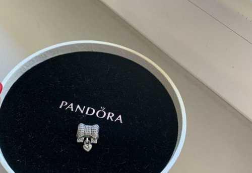 Pandora шарм, серьги, кольцо оригинал