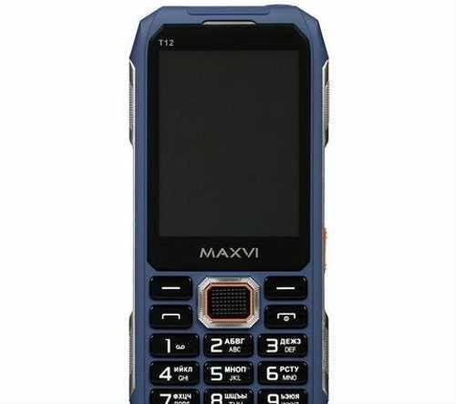 Сотовый телефон Maxvi T12 2.8" Blue GSM