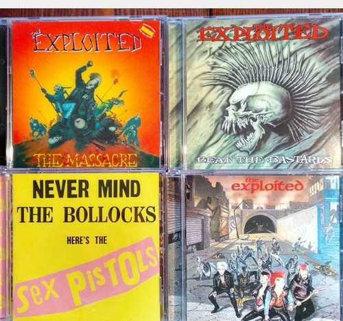 The Exploited Sex pistols CD