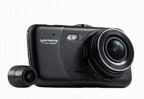 Видеорегистратор viper 650 2 камеры (наружная)