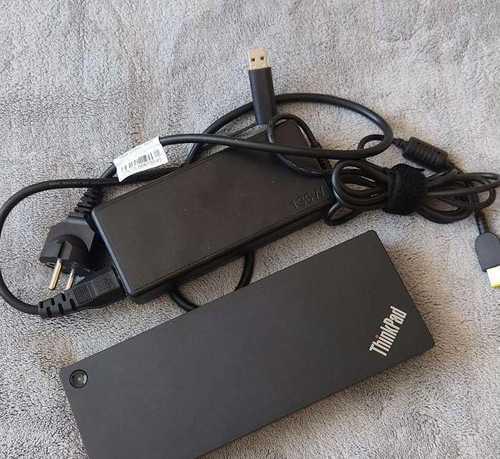 Док-станция Lenovo thinkpad hybrid USB-C with