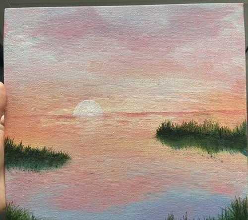 Картина «Летний закат»