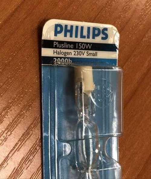 9 галогеновых лампочек 150 W/230 V Philips R7s 74