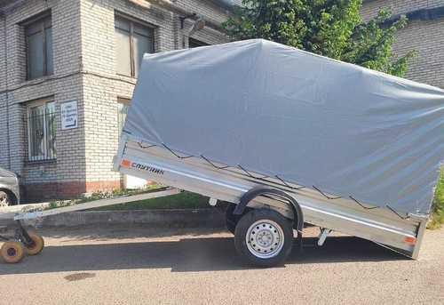 Прицеп с тентом 3*1,5. Рессора Газель. (30-тр)