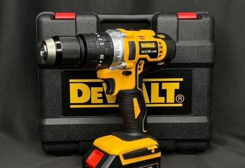 Ударная дрель-шуруповёрт DeWalt 36v Premium