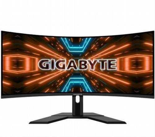 Монитор игровой Gigabyte g34wqc A 34 черный 20VM0