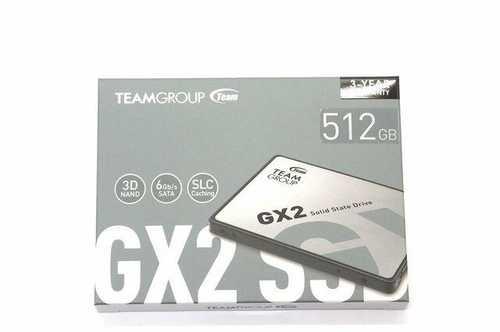Накопитель SSD 512Gb Team Group GX2 SATA T253X2512