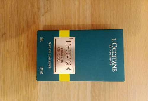 Туалетная вода L'Occitane L'homme cologne cedrat