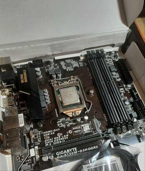 Материнская плата Gigabyte GA-B150M-D3H DDR3