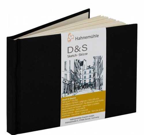 Блокнот для эскизов Hahnemuhle "D&S mini" 12,5х9 с