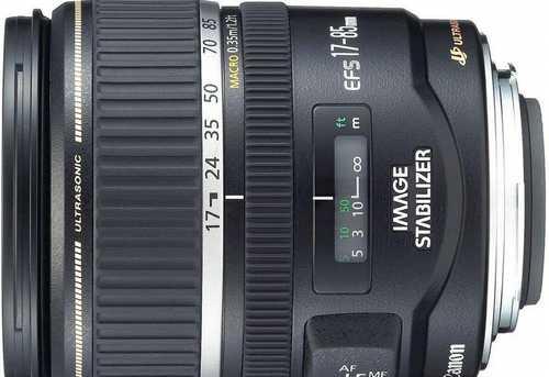 Canon EF-S 17-85mm f/4-5.6 IS USM+Фильтр+Бленда+