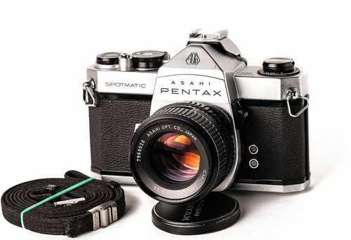 Pentax Spotmatic SP/Рабочий экспонометр/Объектив