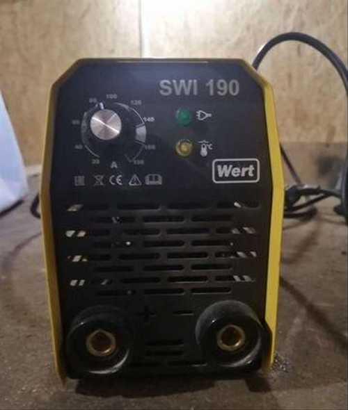 Сварочный аппарат Wert SWI 190, MMA