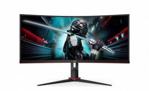 Монитор игровой AOC Gaming CU34G2/BK 34