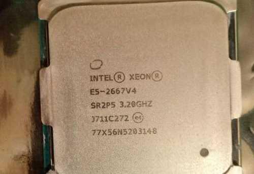Процессор Intel Xeon E5-2667v4 8 x 3200 мгц
