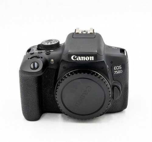 Зеркальный фотоаппарат Canon EOS 750D Body