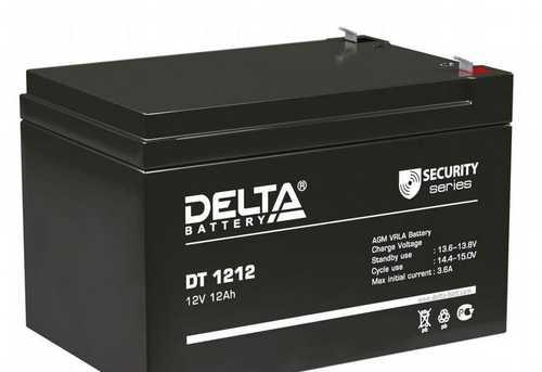 Аккумуляторная батарея Delta DT 1212 (12V / 12Ah)