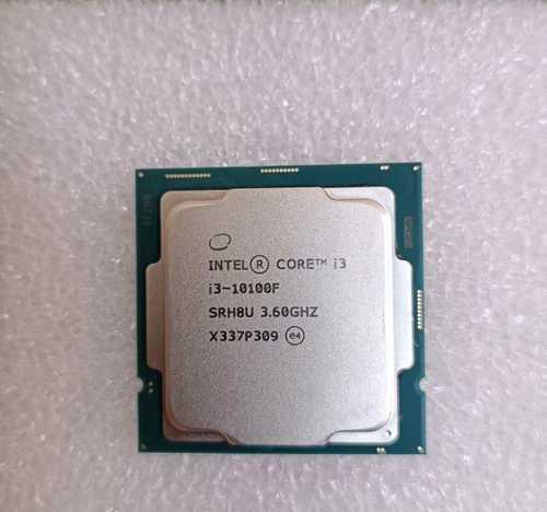 Новый процессор Intel Core I3 10100f