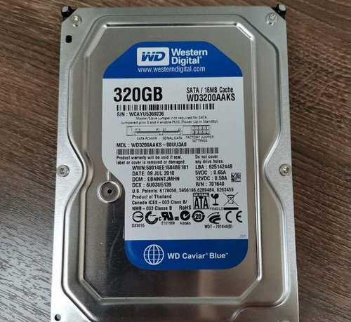 Жесткий диск 3.5 WD 320GB