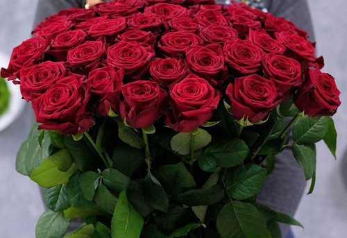 Букет с доставкой Цветы Розы 101 51 45 31 25