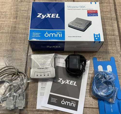 Модем Zyxel Omni 56k Mini EE