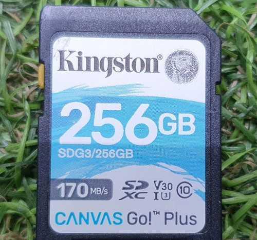 Карта памяти Kingston sdxc 256GB