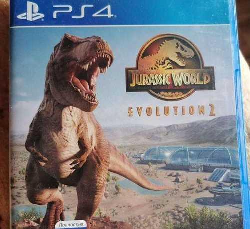 Игра Jurassic world evolution 2 ps4