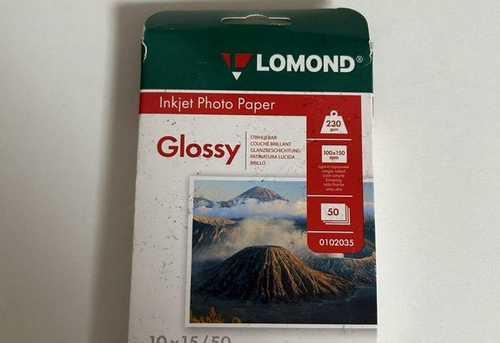 Фотобумага lomond glossy